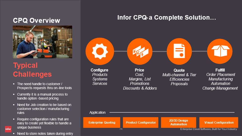 Infor CloudSuite Industrial (SyteLine) Review